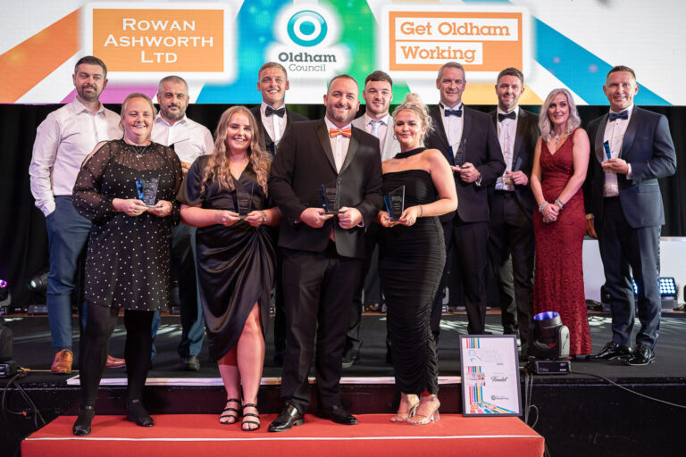 View the 2023 Oldham Business Awards main event gallery